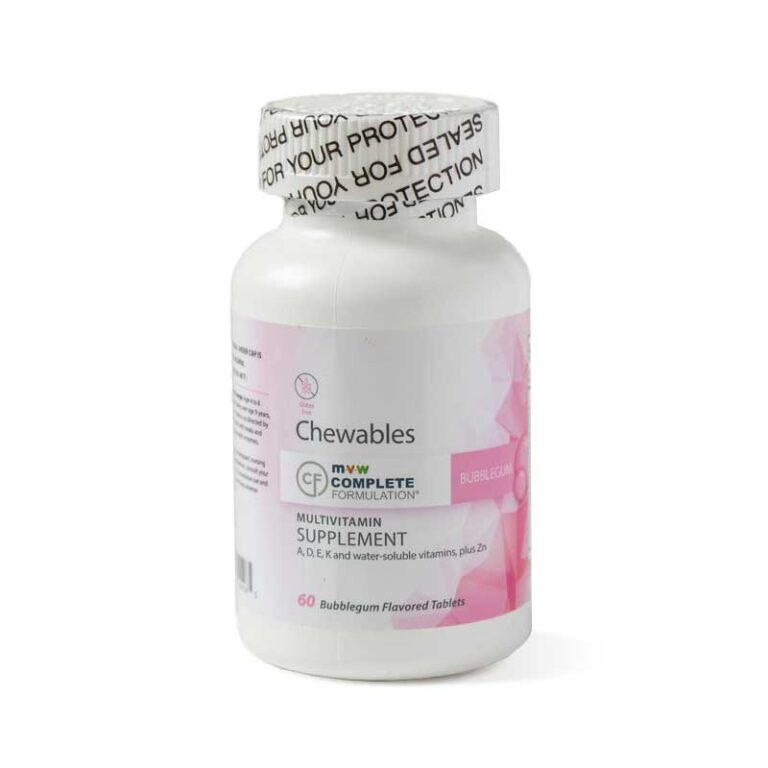 MVW Complete Formulation® Standard Chewable: Bubblegum – MVW Nutritionals
