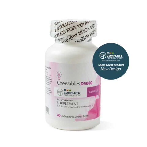 MVW Complete Formulation D3000 Chewables: Orange – Step 1 Increase ...