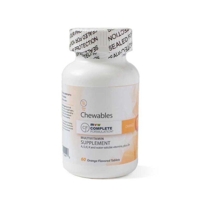 MVW Complete Formulation® Standard Chewable: Orange – MVW Nutritionals
